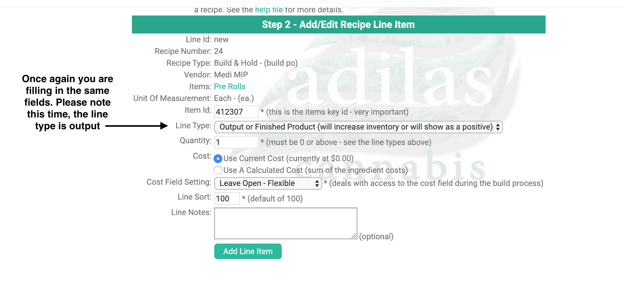 How to Create a New Recipe | Adilas